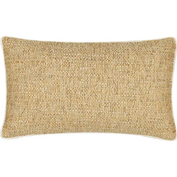 ELAINE SMITH Golden Hour Textured Indoor & Outdoor Woven Accent Pillow - Corded