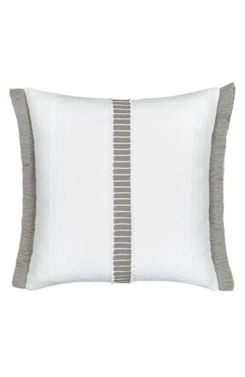 ELAINE SMITH Deluxe Boucle Textured Indoor & Outdoor Woven Accent Pillow - Cloud