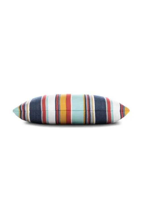 ELAINE SMITH Sicily Stripe Indoor & Outdoor Woven Accent Pillow