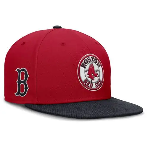 Nike Boston Sox True Performance Fitted Cap - Red