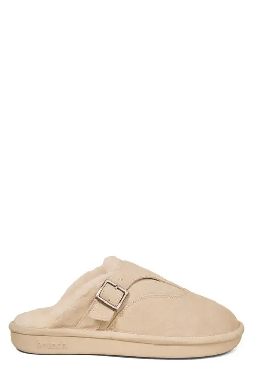 BRUNCH Gender Inclusive Amour Genuine Shearling Slipper - Beige