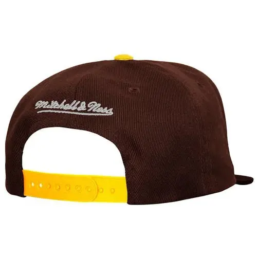 Mitchell & Ness San Diego Padres Cooperstown Collection Basic Flip Snapback Hat