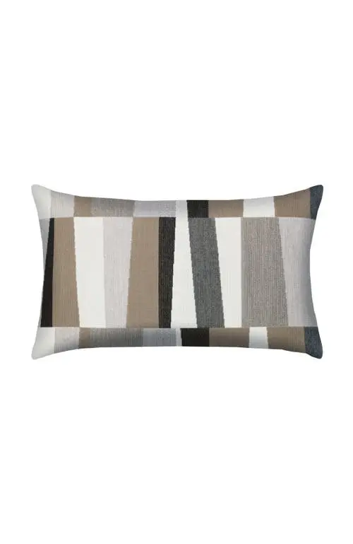 ELAINE SMITH Strata Indoor & Outdoor Woven Accent Pillow - Grigio
