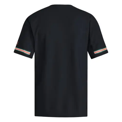 Adidas Miami Hurricanes V-neck Baseball Jersey