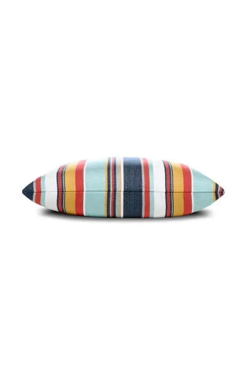 Elaine Smith Sicily Stripe Indoor & Outdoor Woven Accent Pillow