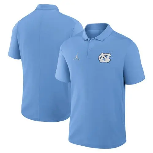 JORDAN BRAND Carolina Blue North Carolina Tar Heels Primetime Victory Primary Logo Performance Polo