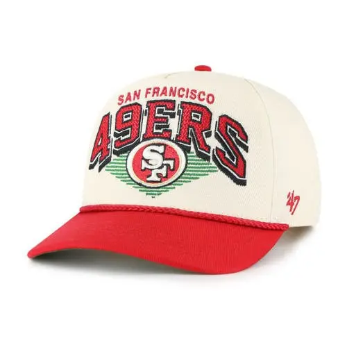 '47 San Francisco 49ers Pomona Rope Adjustable Hitch Hat - Cream