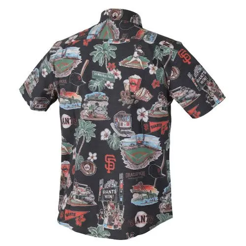 Reyn Spooner San Francisco Giants Scenic Tri-blend Performance Button-up Top