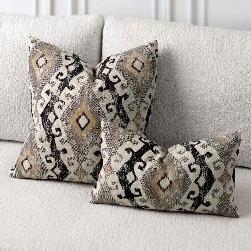 Elaine Smith Evolution Jacquard Indoor & Outdoor Woven Accent Pillow