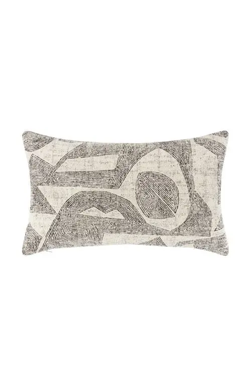 ELAINE SMITH Influence Indoor & Outdoor Woven Accent Pillow - Ebony