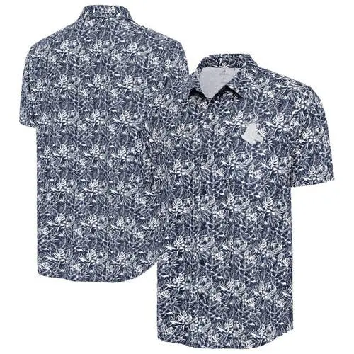 ANTIGUA Boston Red Sox Resort Button-up Shirt