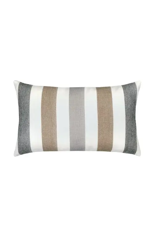 ELAINE SMITH Dune Stripe Indoor & Outdoor Woven Accent Pillow - Multi