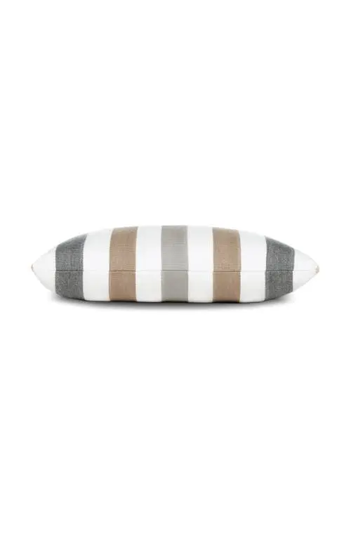 ELAINE SMITH Dune Stripe Indoor & Outdoor Woven Accent Pillow