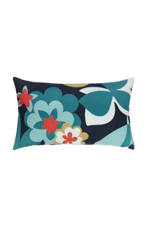 ELAINE SMITH Floral Impact Jacquard Indoor & Outdoor Woven Accent Pillow - Multi