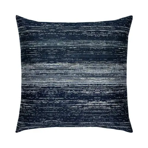 ELAINE SMITH Textured Indoor & Outdoor Woven Accent Pillow - Indigo