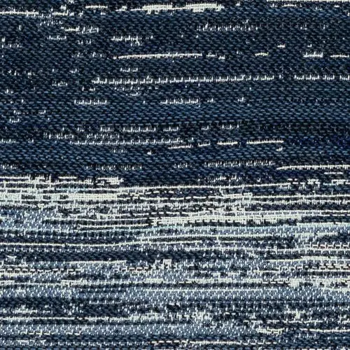 ELAINE SMITH Textured Indoor & Outdoor Woven Accent Pillow - Indigo
