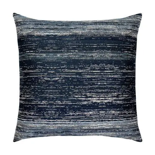 ELAINE SMITH Textured Indoor & Outdoor Woven Accent Pillow - Indigo