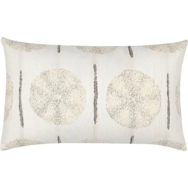 ELAINE SMITH Solstice Jacquard Indoor & Outdoor Woven Accent Pillow - Sand