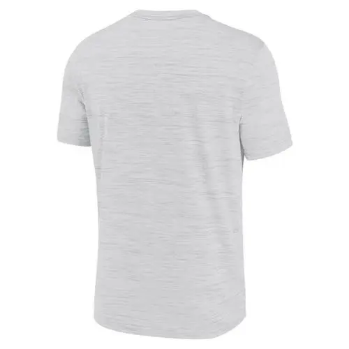 JORDAN BRAND White Michigan Wolverines Campus Slant Velocity Performance T-shirt