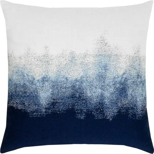 ELAINE SMITH Artful Ombre Indoor & Outdoor Woven Accent Pillow - Midnight