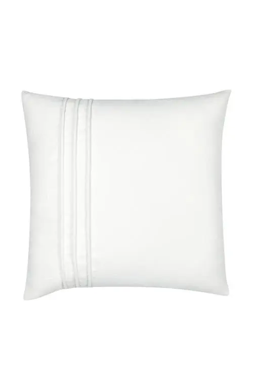 ELAINE SMITH Continuity Hand Pleated Boucle Indoor & Outdoor Woven Accent Pillow - Shell