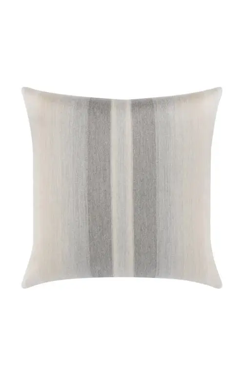 ELAINE SMITH Ombre Stripe Indoor & Outdoor Woven Accent Pillow - Grigio