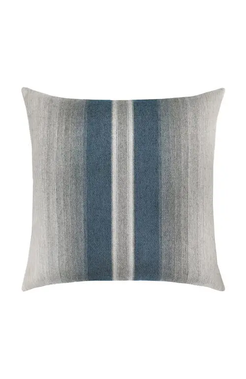 ELAINE SMITH Ombre Stripe Indoor & Outdoor Woven Accent Pillow - Indigo