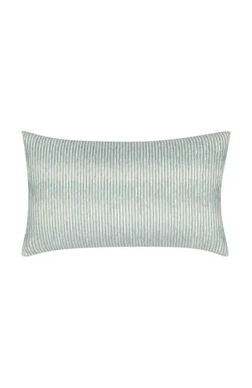 ELAINE SMITH Progress Multicolored Chenille Indoor & Outdoor Woven Accent Pillow - Mist