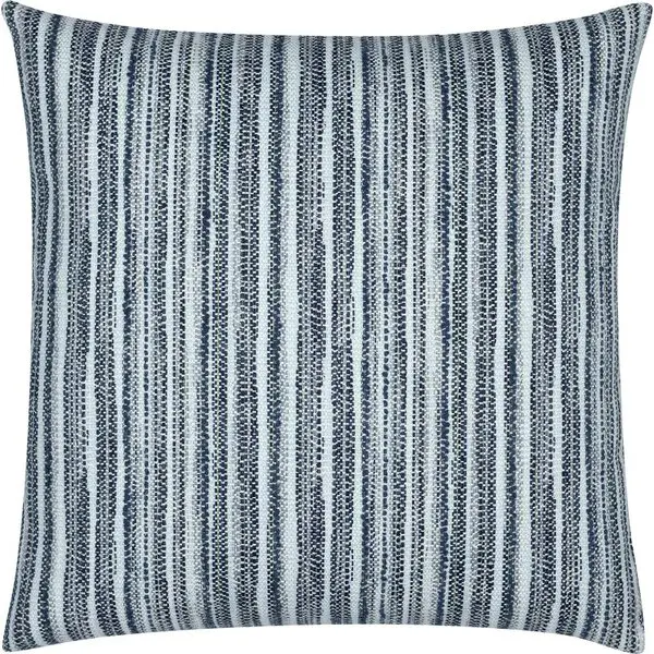 ELAINE SMITH Endless Textured Indoor & Outdoor Woven Accent Pillow - Indigo