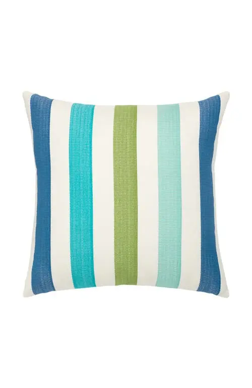 ELAINE SMITH Rhodes Stripe Indoor & Outdoor Woven Accent Pillow - Multi