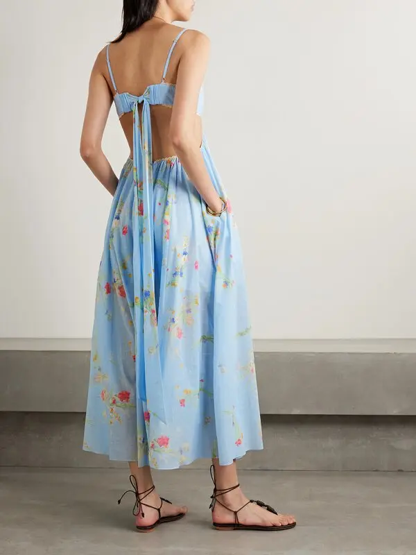 white christmas dresses Zimmermann - Anneke Cut-Out Dress main image 1