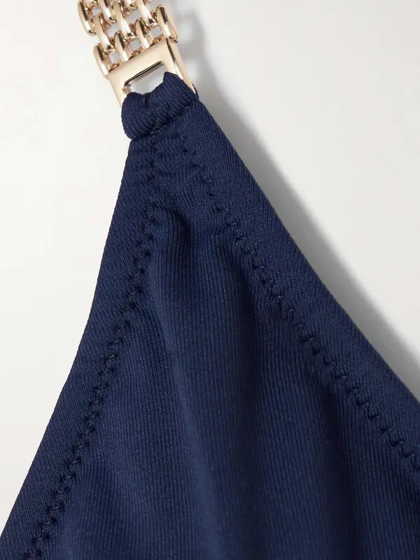 Melissa Odabash Maldives Embellished Triangle Bikini Top