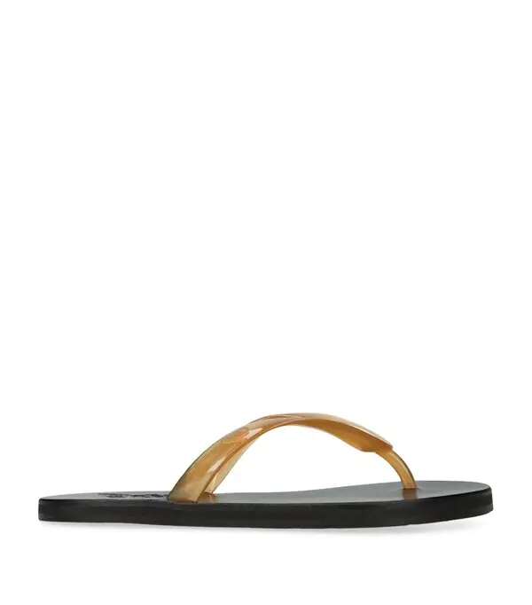 ANCIENT GREEK SANDALS Saionara Jelly Flip-flops - Brown