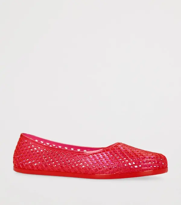 ANCIENT GREEK SANDALS Iro Ballet Flats - Red