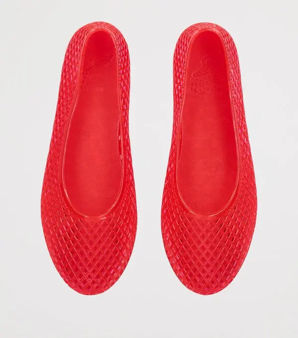 ANCIENT GREEK SANDALS Iro Ballet Flats - Red