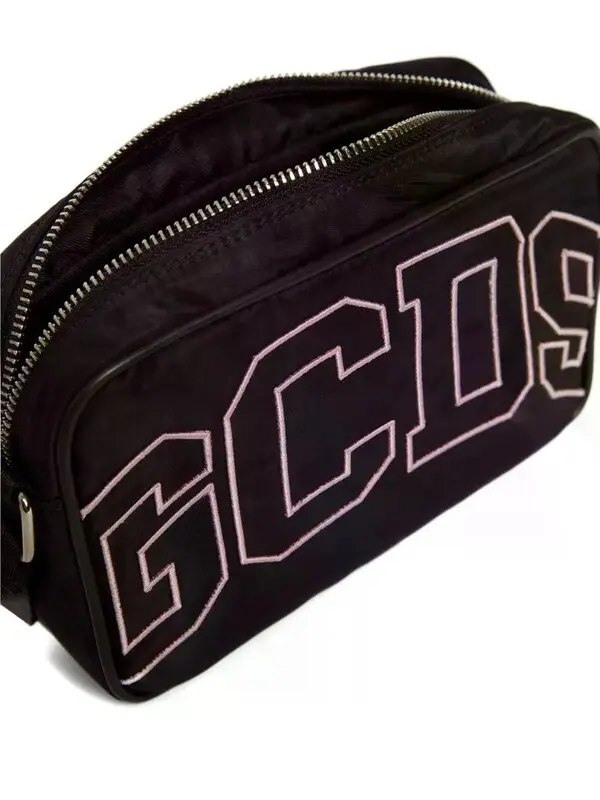 Gcds Logo-embroidered Bag