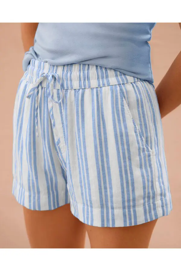 Splendid Campside Striped Shorts - Stripe