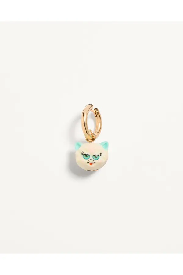 Valentino Garavani Le Chat De La Maison Single Earring - Multicolor