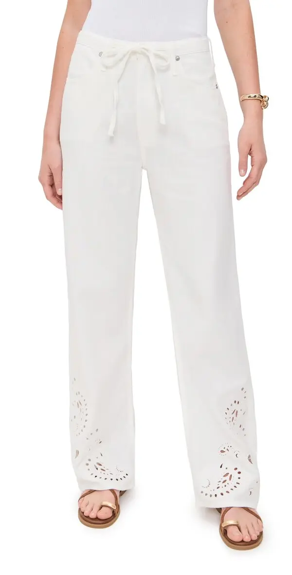 Rag & Bone Ultra Featherweight Phoebe Drawstring Jeans