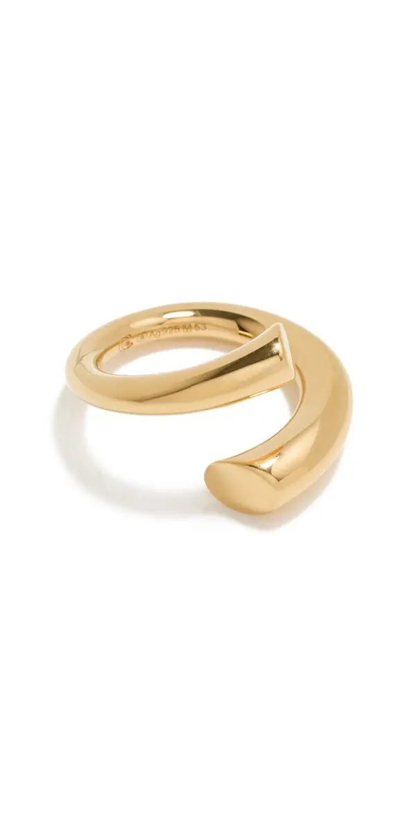 Charlotte Chesnais Biseau Ring - Vermeil