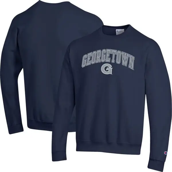 Champion Georgetown Hoyas Arch Over Logo Pullover Sweatshirt