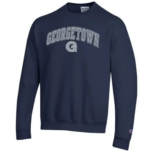 Champion Georgetown Hoyas Arch Over Logo Pullover Sweatshirt