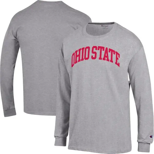 Champion Ohio State Buckeyes Basic Arch Long Sleeve T-shirt