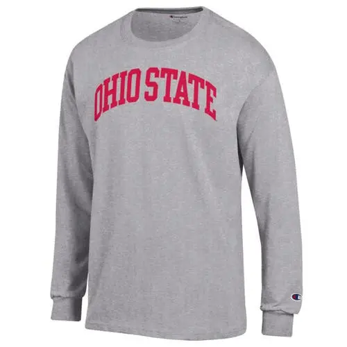 Champion Ohio State Buckeyes Basic Arch Long Sleeve T-shirt
