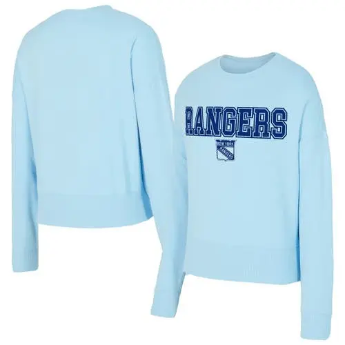 CONCEPTS SPORT New York Rangers Tonal Pullover Sweatshirt