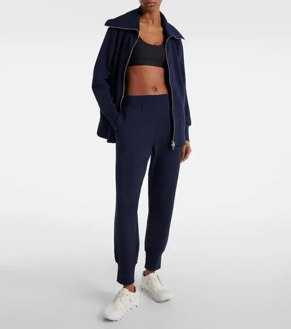 Varley Slim Cuff Jersey Sweatpants - Blue