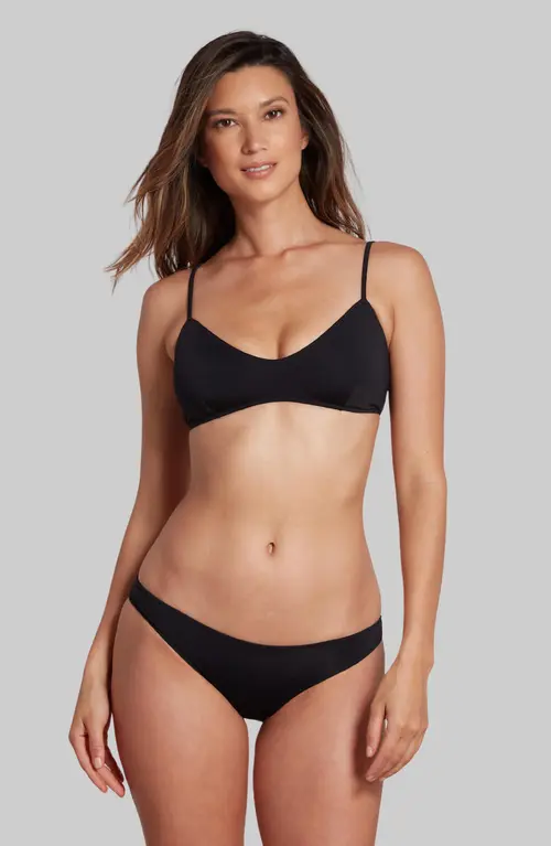 SAUIPE Jenna Classic Brief Bikini Bottom - Black