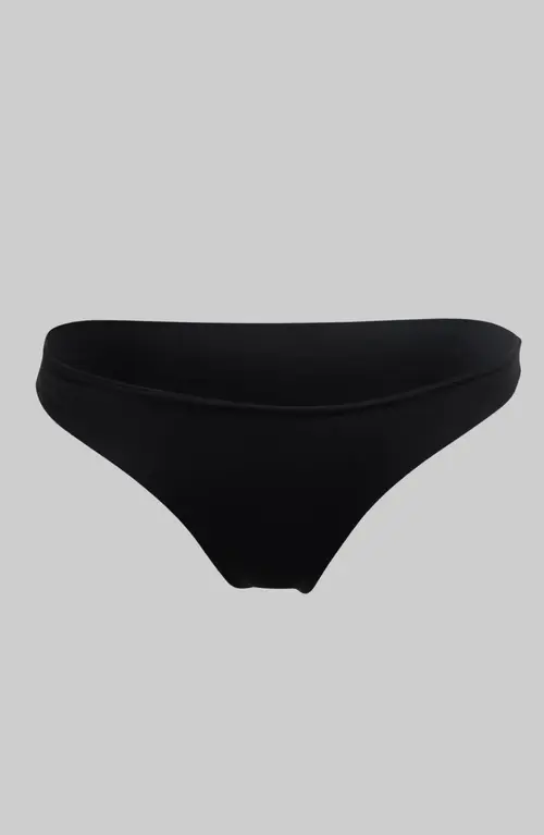 SAUIPE Jenna Classic Brief Bikini Bottom - Black