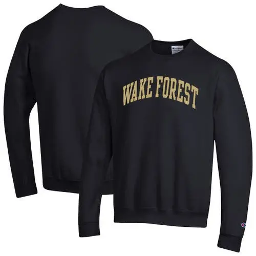 Champion Wake Forest Demon Deacons Basic Arch Fleece Pullover Sweatshirt