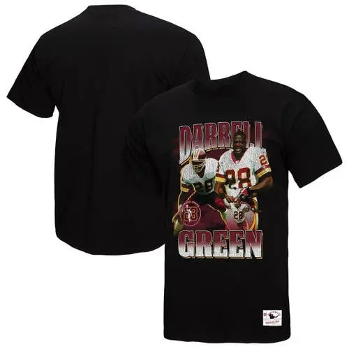 Mitchell & Ness Darrell Green Washington Commanders Player Graphic T-shirt